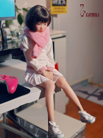 60cm full silicone Mini 1/3 Tami with implanted hair – CATDOLL